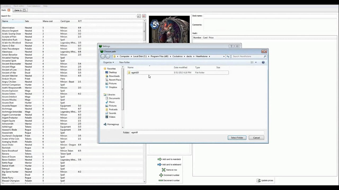 Tutorial #3: Clearing the Image Cache in 60 seconds! (Hearthstone Port)