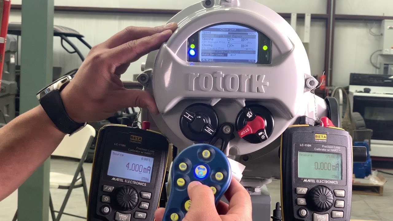 Rotork IQTM500 | Setup and Remote Pairing
