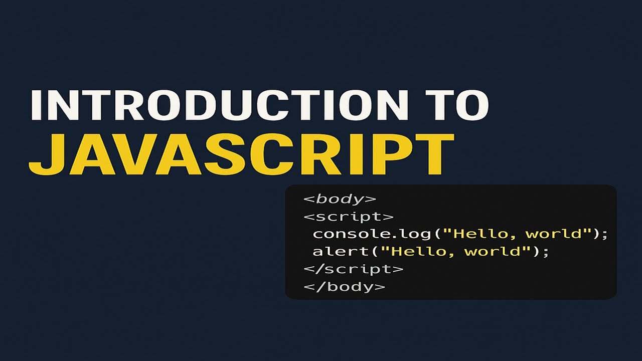 JavaScript 1st program | 