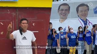 WATCH: Manileño makes hand-written sign board comparing Isko, Marcos
