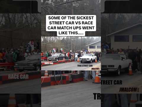 When race cars meet true street cars at the race track