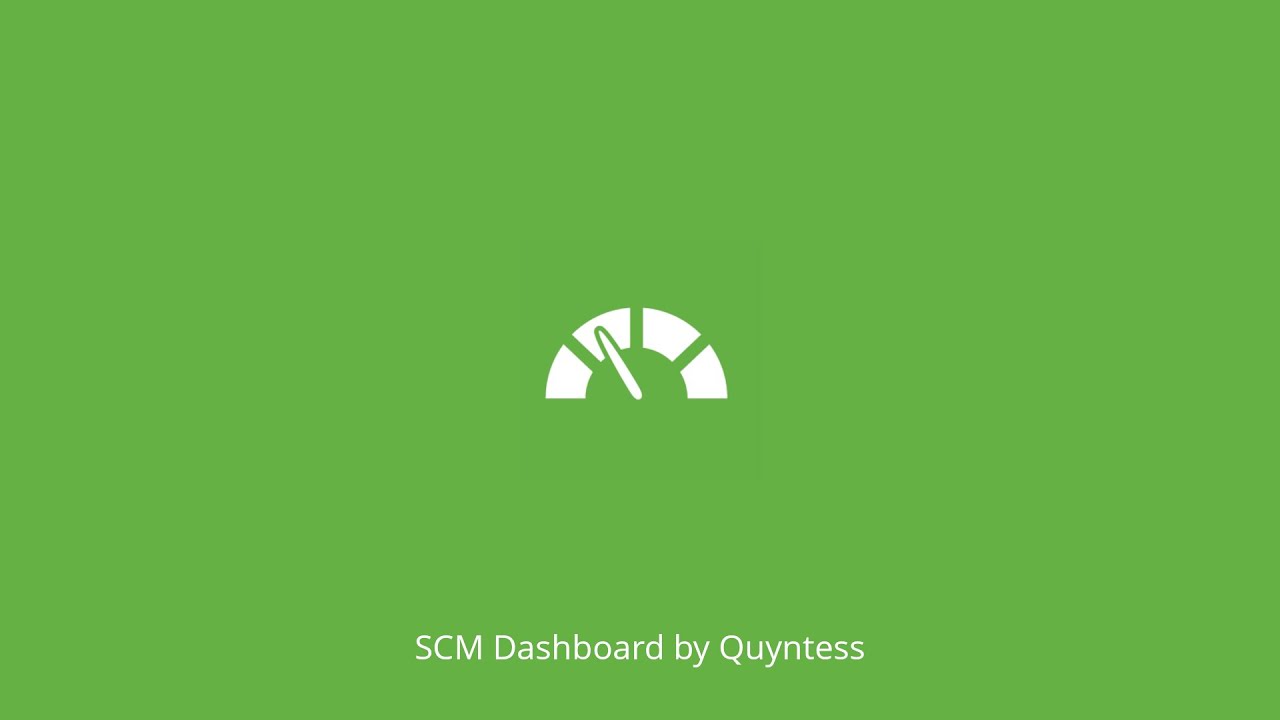 SCM Dashboard app by Quyntess