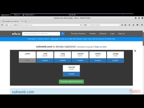 Learn Web Security Discovering the Infrastructure of Web Applications | packtpub com - Mind Luster