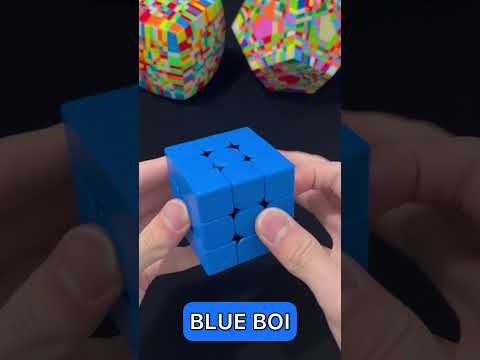 Blue Rubik’s Cube Be Like…