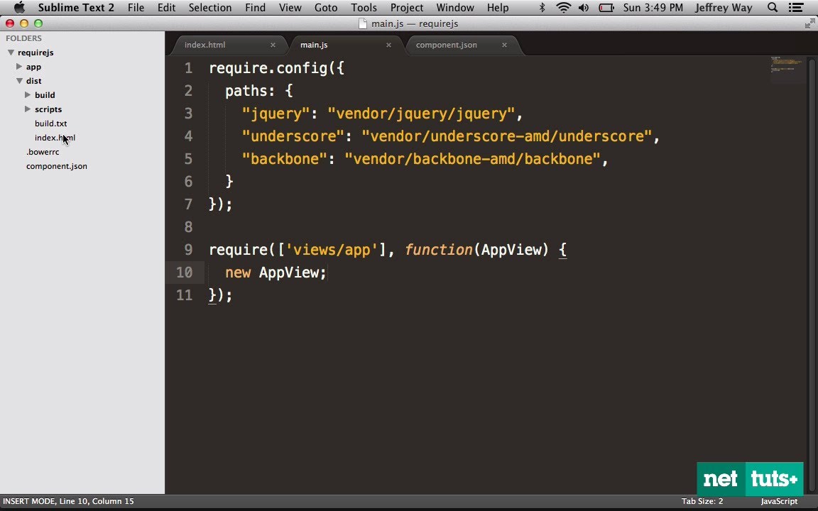 A RequireJS, Backbone, and Bower Starter Template