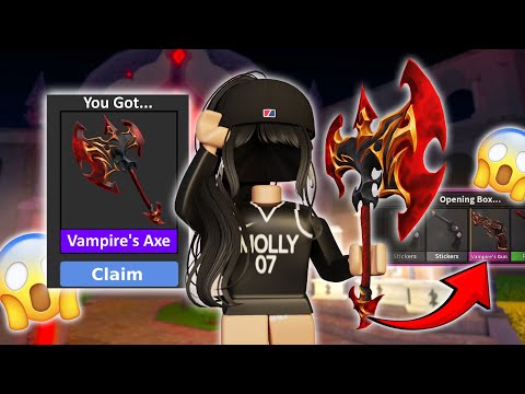 I BOUGHT EVERYTHING IN THE MM2 HALLOWEEN UPDATE... (Murder Mystery 2)