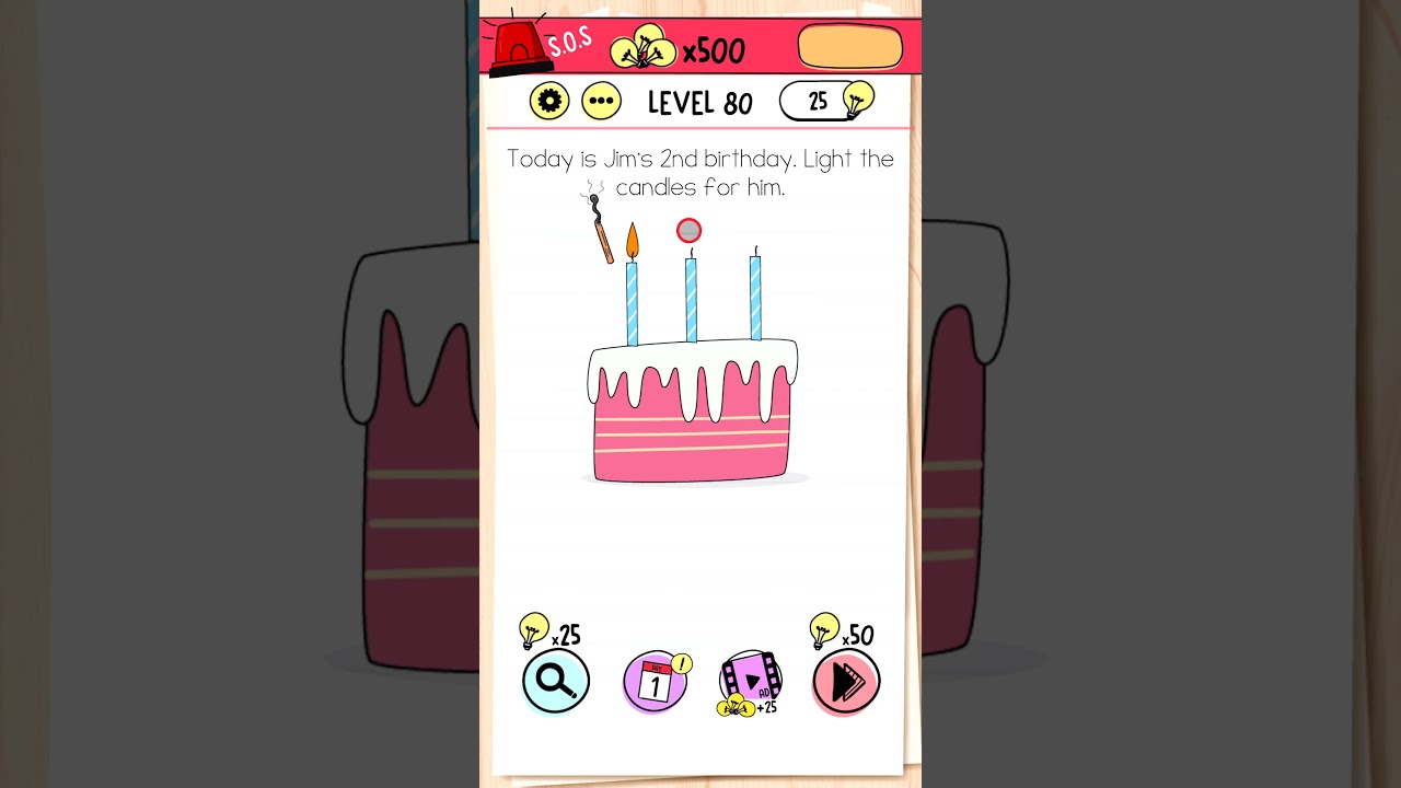 Brain Test: Tricky Puzzles Level 80