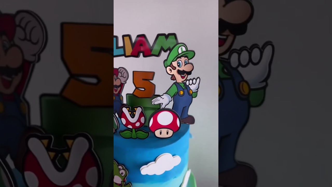 Super Mario Cake #supermariocake #mariobrothers #miami #cakeart #birthdaycake #mariocake #nintendo