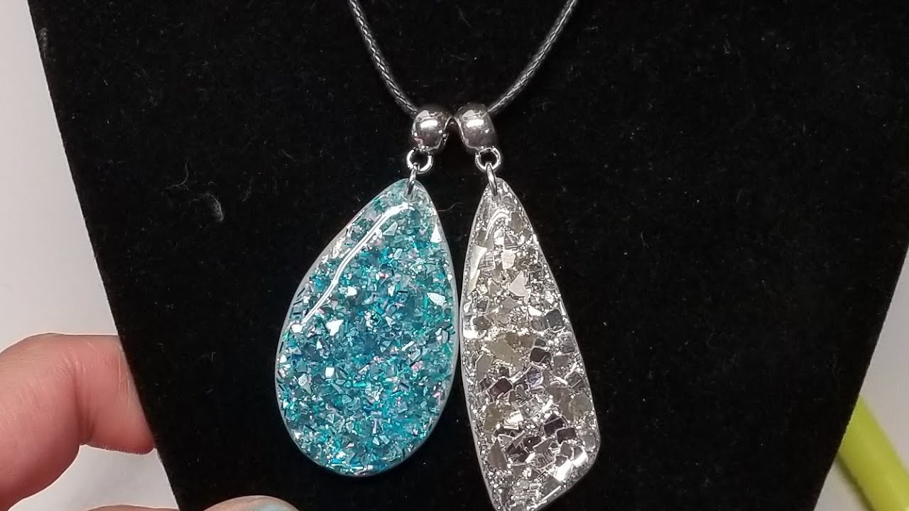 polymer clay pendant 45