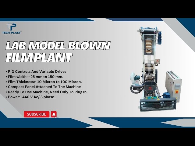 Blown Film Plant - Lab Model Monolayer Blown Film Plant Manufacturer ...