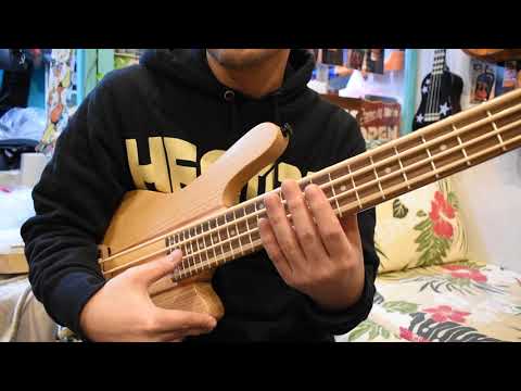 MAHALO MEB1 NA Natural V2 Version 2 / Solid Body Electric | Reverb