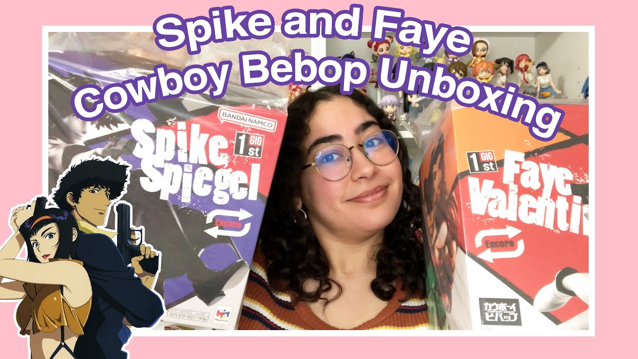 Unboxing Cowboy Bebop Spike and Faye Figures by Megahouse