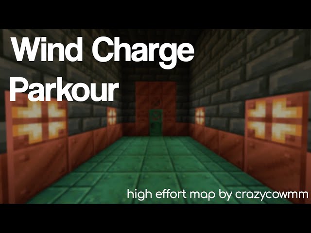 Wind Charge Parkour Minecraft Map