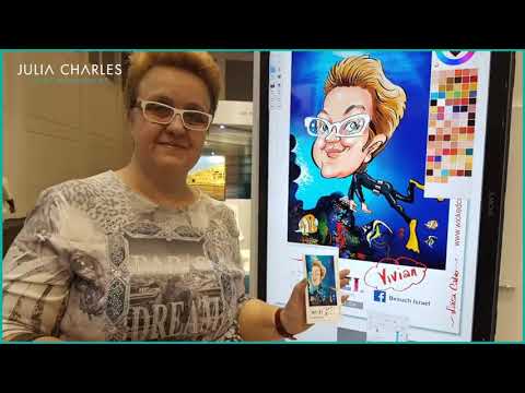 Digital Caricature for Hire – Artistic Performer - Peterborough