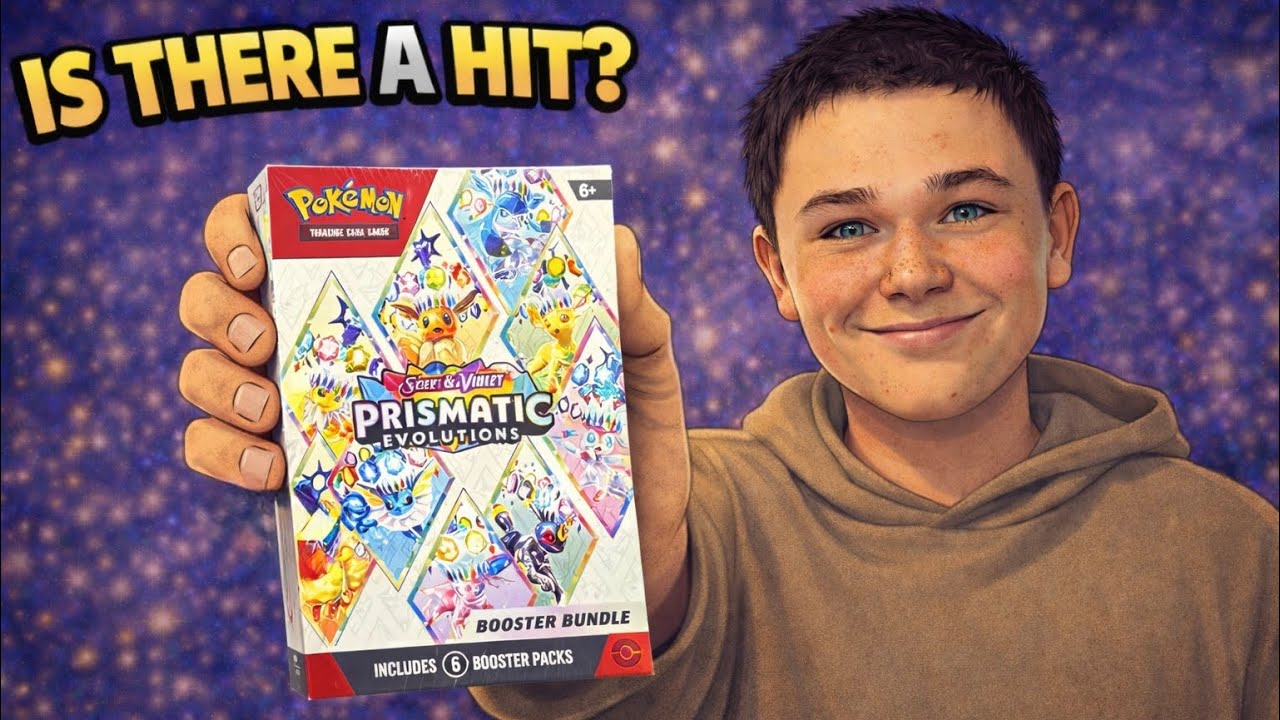 Pokemon Prismatic Evolutions Booster Bundle 6 Booster packs opening #pokemonprismaticevolution 