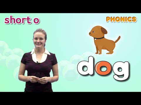 Short Vowels | Lesson 9 Short Vowel o (od, og, om) | 4 Step Phonics