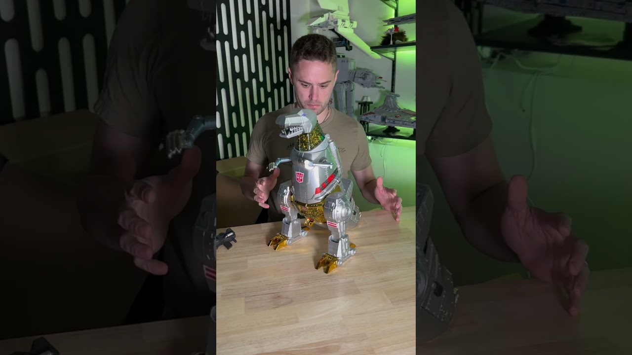 ROBOSEN GRIMLOCK IS HERE! #shorts #unboxing #grimlock #transformers #dinobots #drone #robot