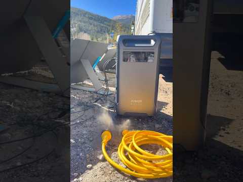 Power almost anything with the Solix F3800 #ankersolix #shorts #tech #offgrid #offgridpower #solar