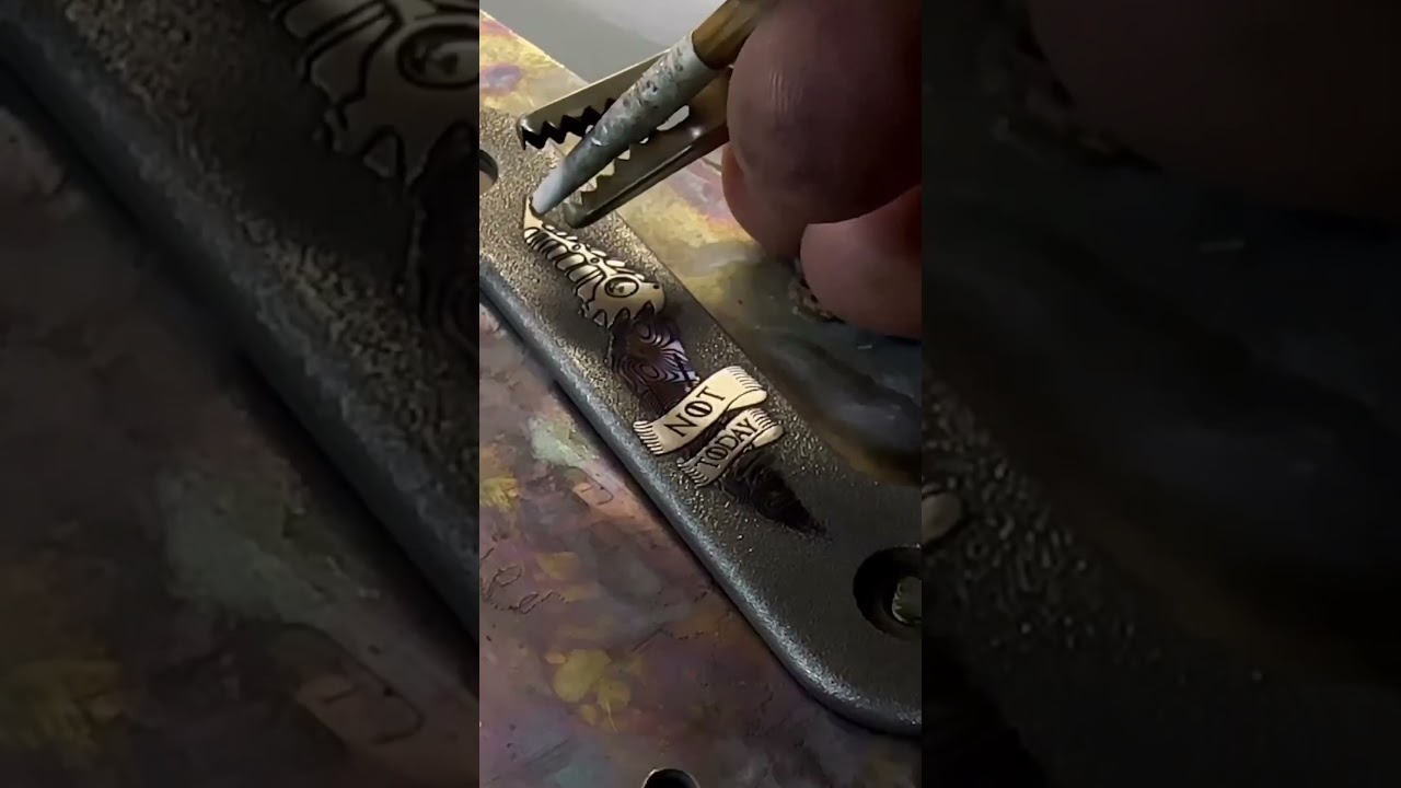 Electro Anodizing Titanium GOT KeyBar
