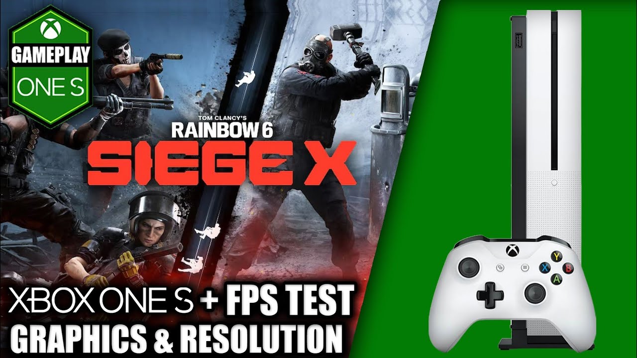 Rainbow Six Siege X - Xbox One Gameplay + FPS Test