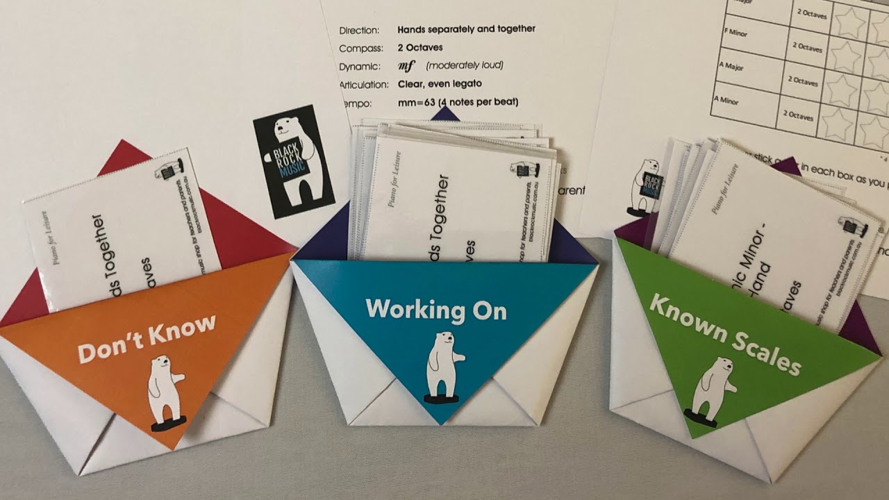 Using Scale Hacks Flashcard Pockets