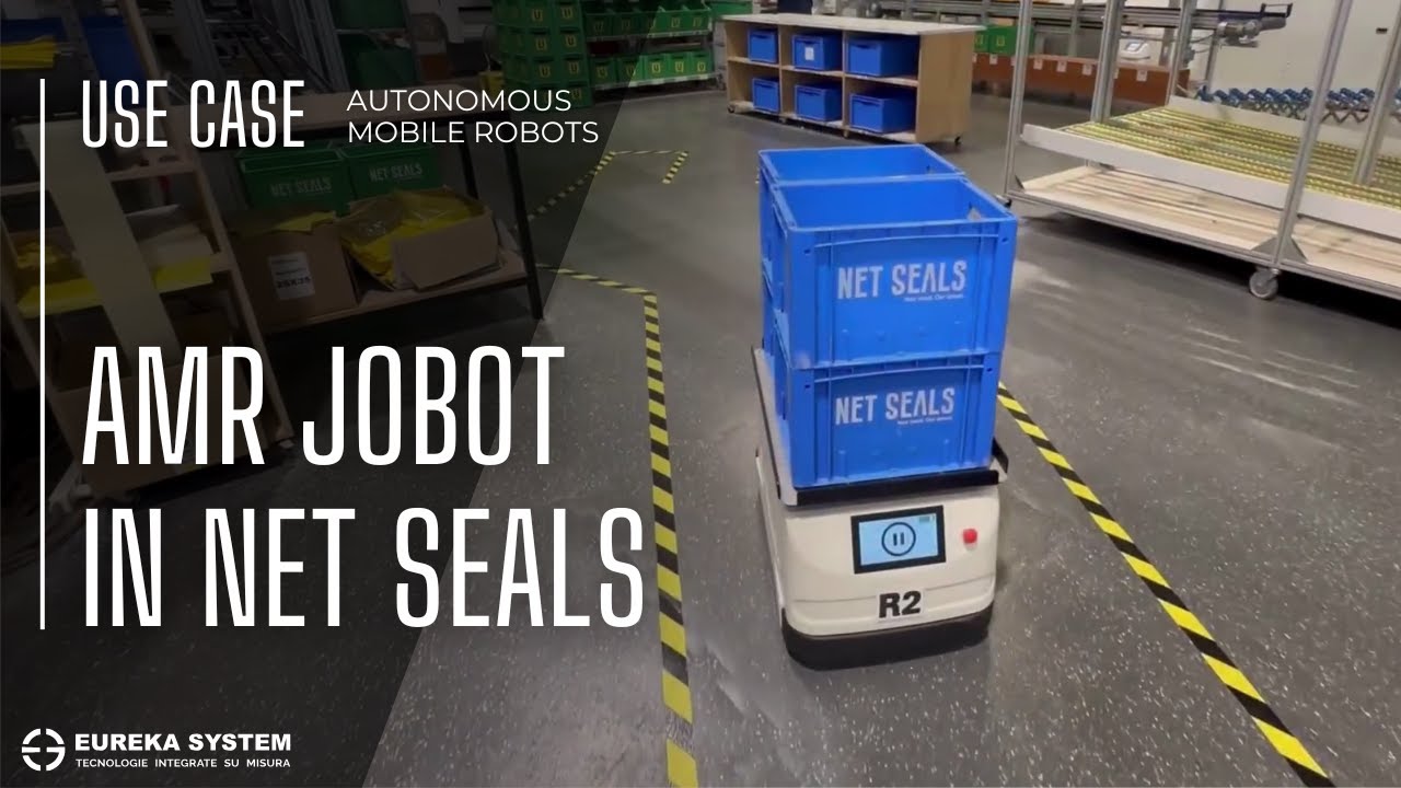 Jobot Autonomous Mobile Robots (AMRs) in Net Seals | Jobot stories