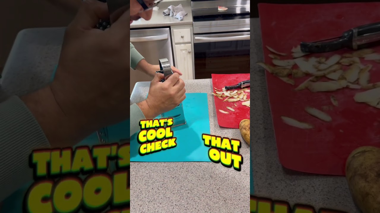 Peeler vs. shredderIn  #hack #kitchen #LifeHack #kitchen #genius