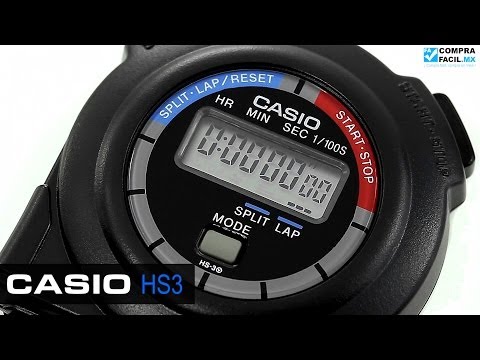 Cronometro Casio Hs-3v-1b Relojesymas | Cuotas sin interés