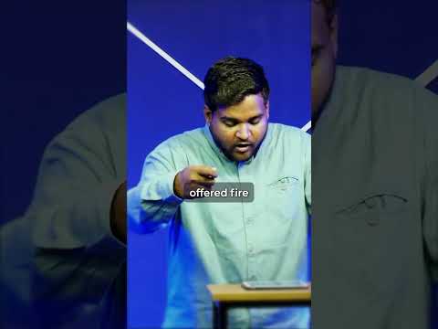 What does the Strange Fire in Leviticus mean?...#word #hopecity #leviticus #tabernacle #mangalore