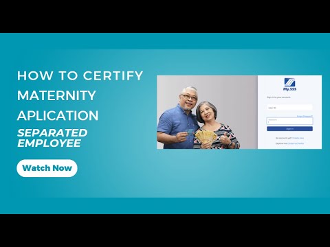 MATERNITY BENEFIT APPLICATION OF SEPARATED OR FORMER EMPLOYEE. EMPLOYER CERTIFICATION