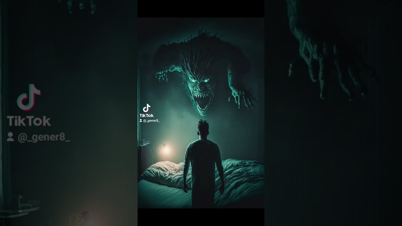Sleep Paralysis Demons Portrayed Through AI Art #shorts #midjourney #sleepparalysis