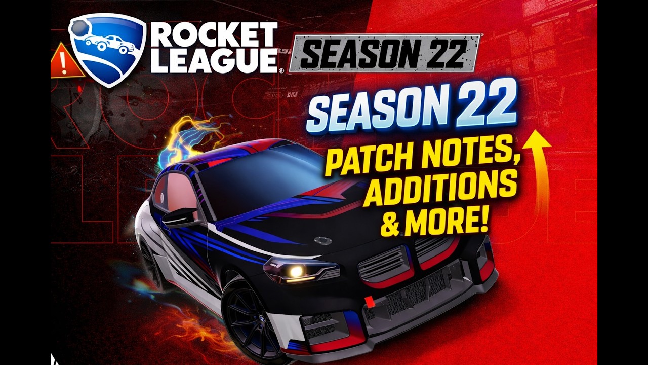 Rocket League Season 22 Update – Patch Notes, Additions & More!