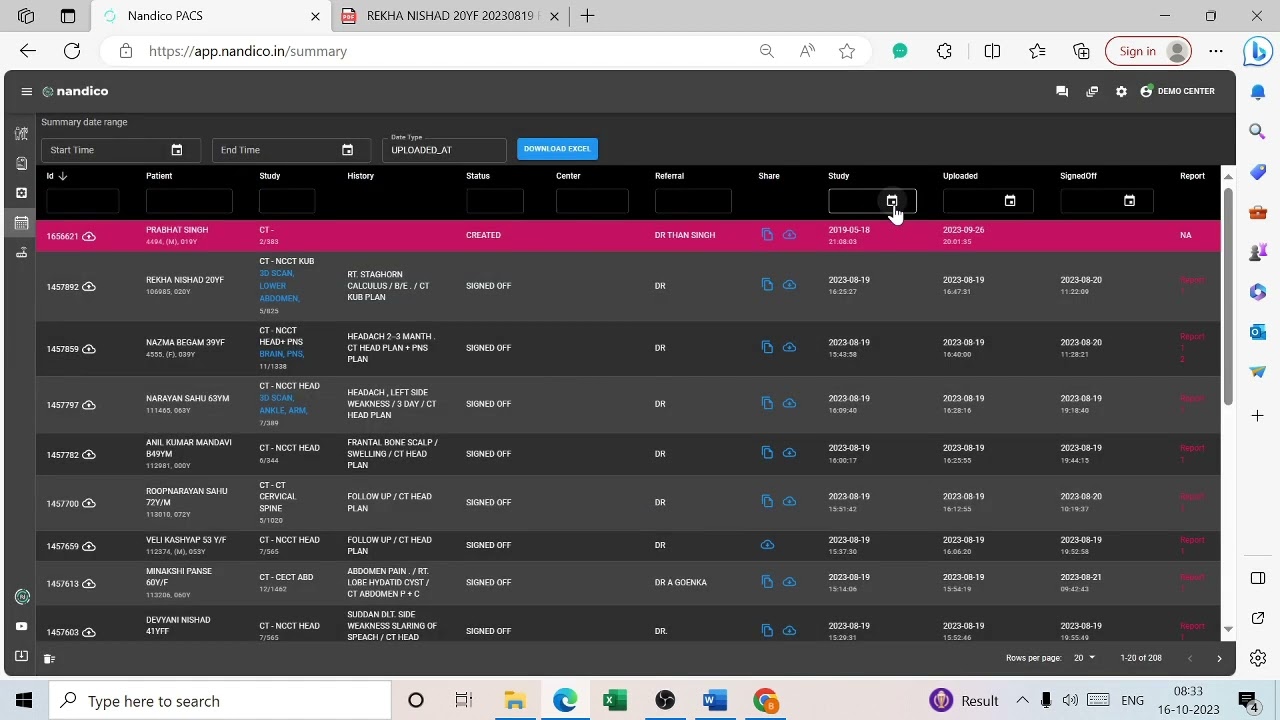 Download Old Reports