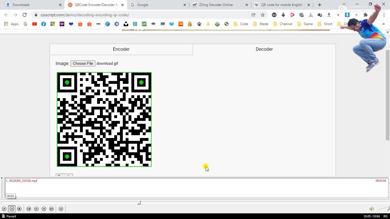QR Code : Encoder & Decoder