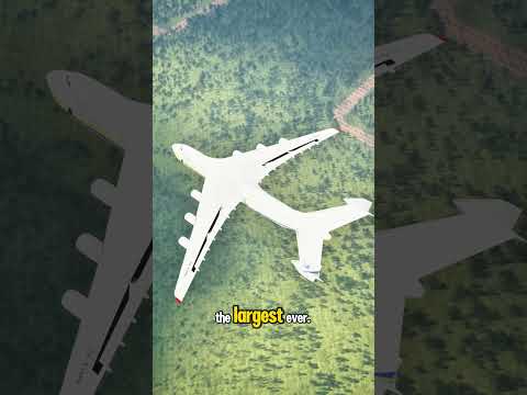 Largest Airplane Destroyed #antonov #russia #russiaukrainewar