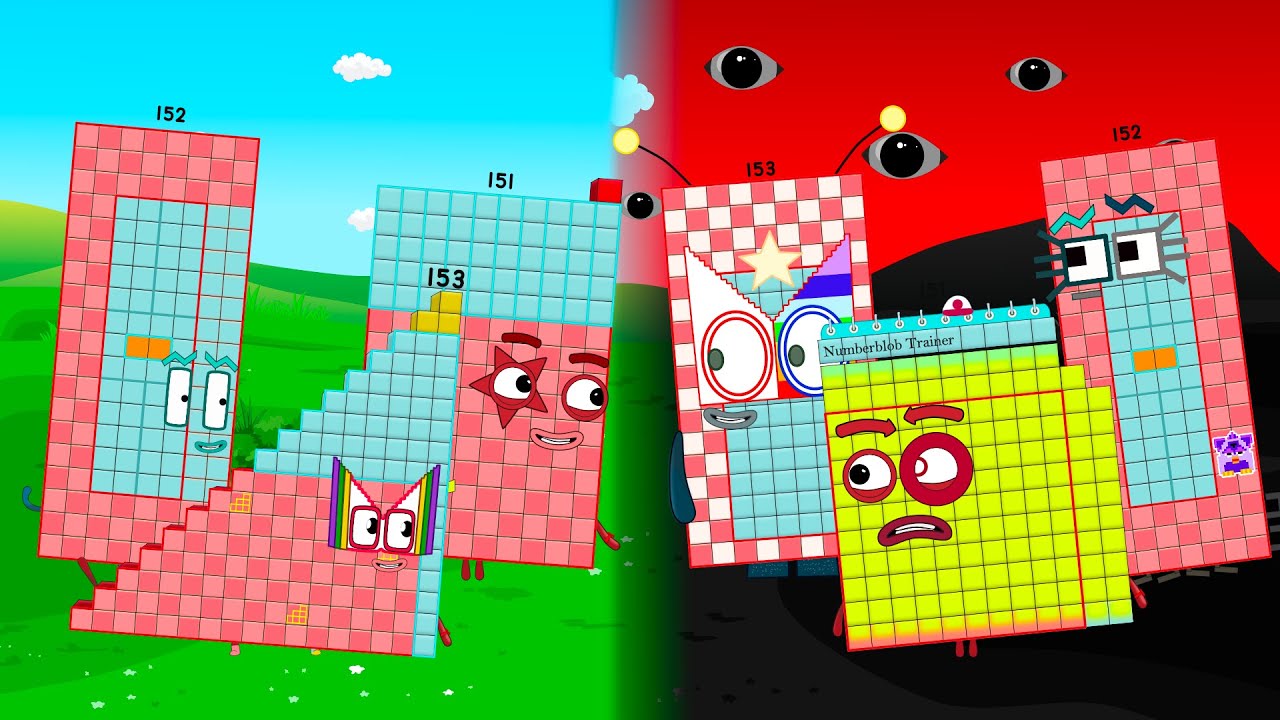WoW! It's Numberblocks 151, 152 and 153| Best Sprunki Compilation #sprunki #numberblocks #incredibox