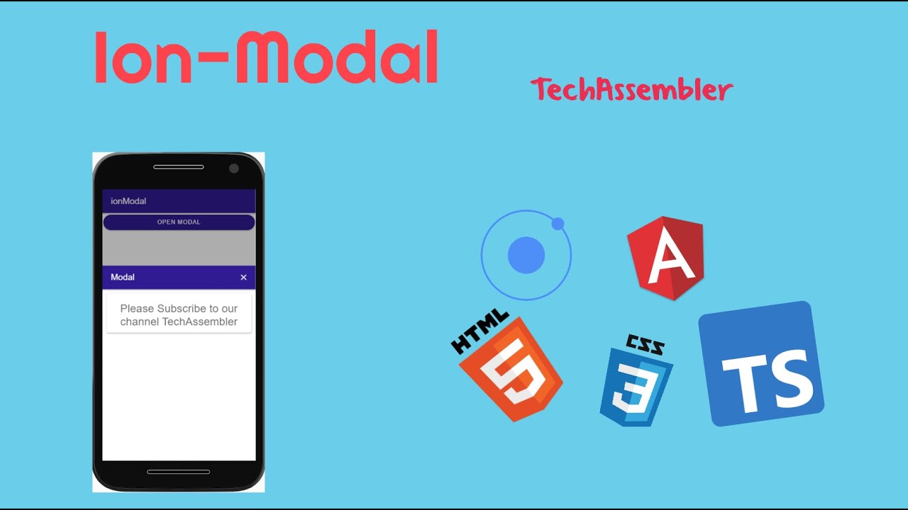 Ionic 5 - 16 Ion-modal (in detail)