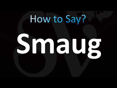 How to Pronounce ''Smaug'' (The Lord of the Rings)