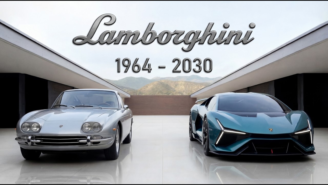 Lamborghini's Craziest Designs Ever | Full 60-Year Evolution