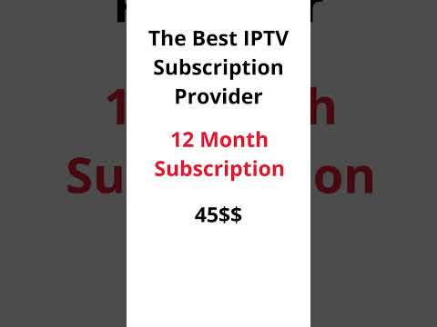 The Best IP-TV Subscription Provider