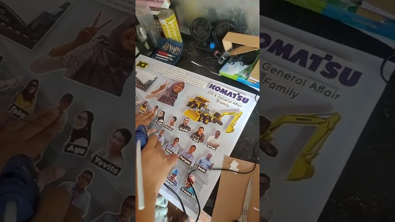 Proses Pembuatan Pop Up Frame