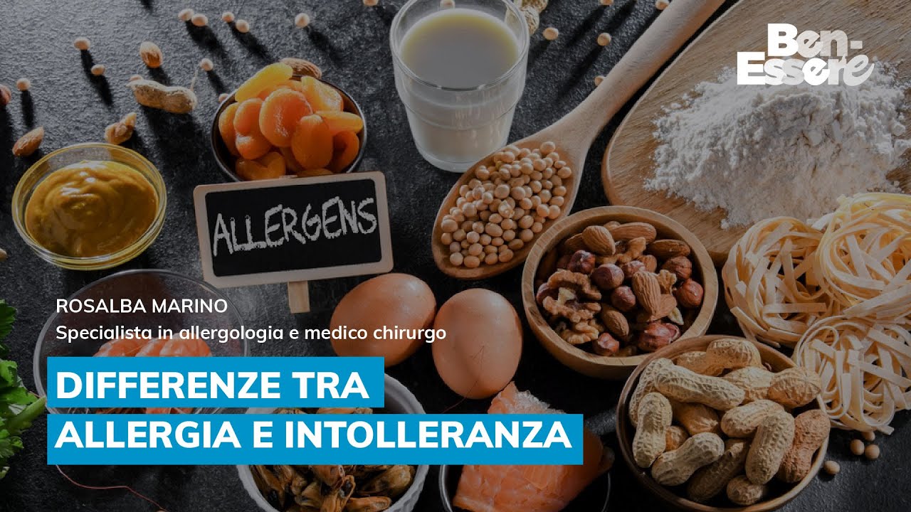 DIFFERENZA TRA ALLERGIA E INTOLLERANZA - Vvox
