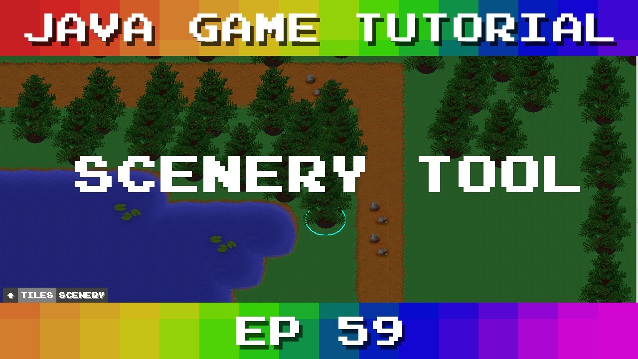 Java Game Tutorial: Ep 59 - Scenery Tool
