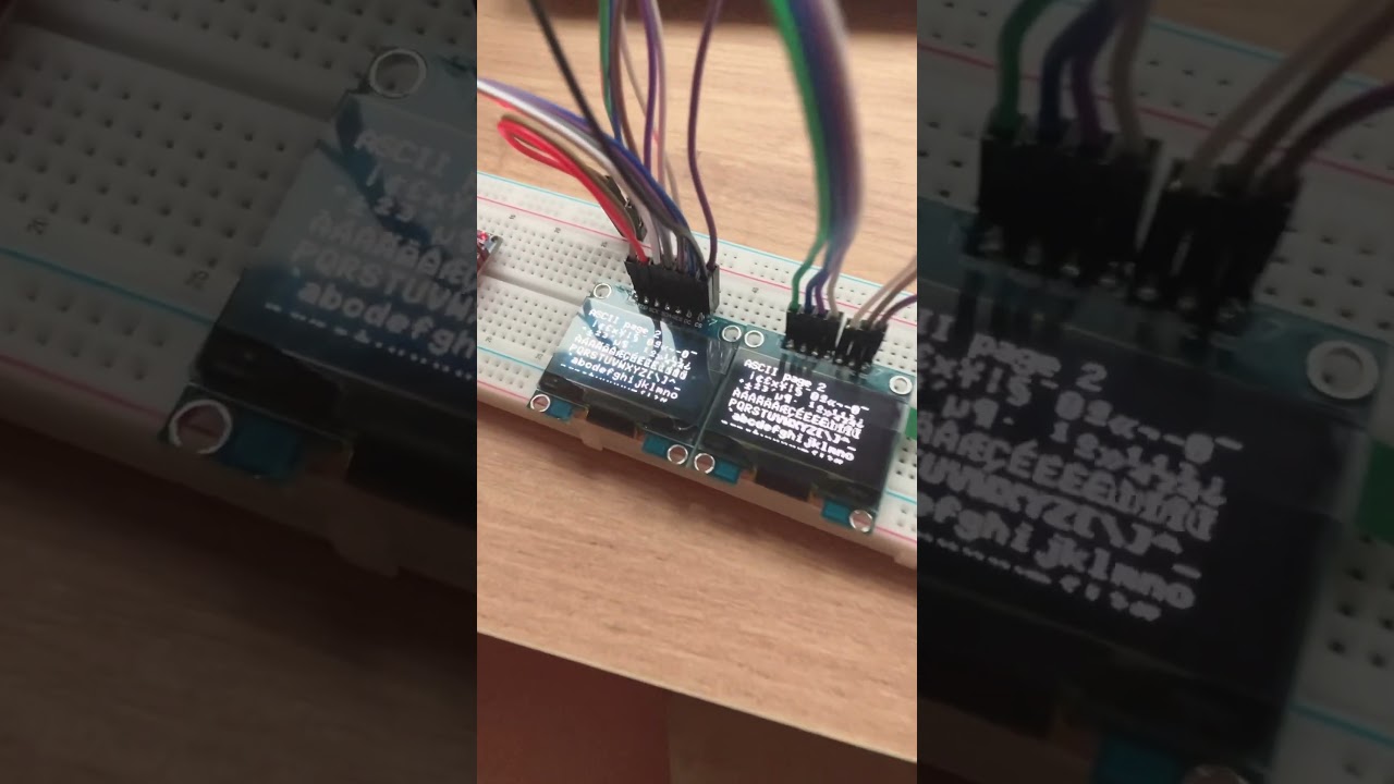 2 spi sh1106 #arduinoproject