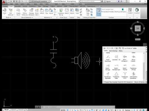 AUTOCAD BASICS - 8, Library autocad, AUTOCAD Electrical, ELECTRICAL SYMBOLS