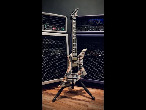 Jackson USA Diablo Guitars Custom “War is Hell” Kelly 2022 - | Reverb