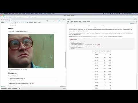 R Markdown in 5 minutes