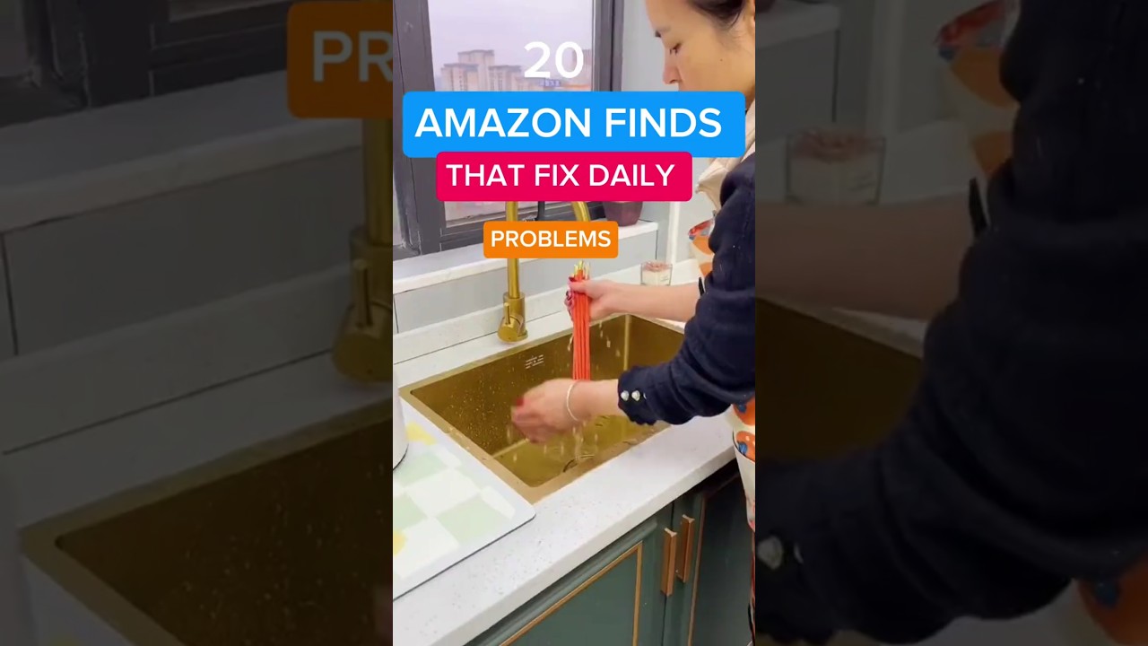 20 Amazon Finds That Fix Daily Problems (Wait For It) 👀 #amazonfinds #homehacks