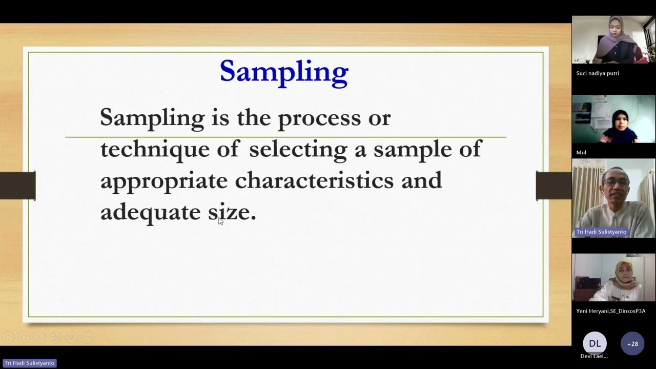 Sampling Methods 1