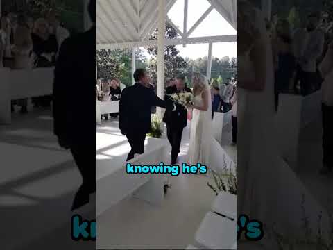 Father Invites Stepfather to Walk Bride Down the Aisle ❤️